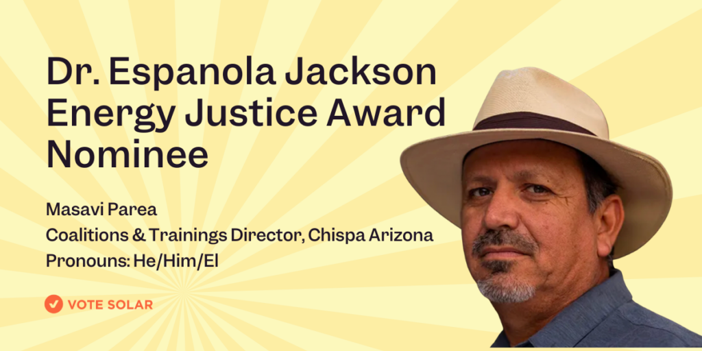 Energy Justice Award Nominees - Vote Solar