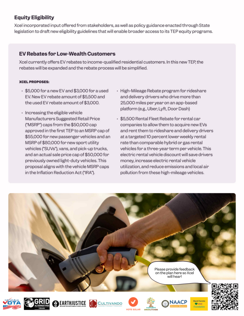 Xcel 2023 Transportation Electrification Plan - Vote Solar