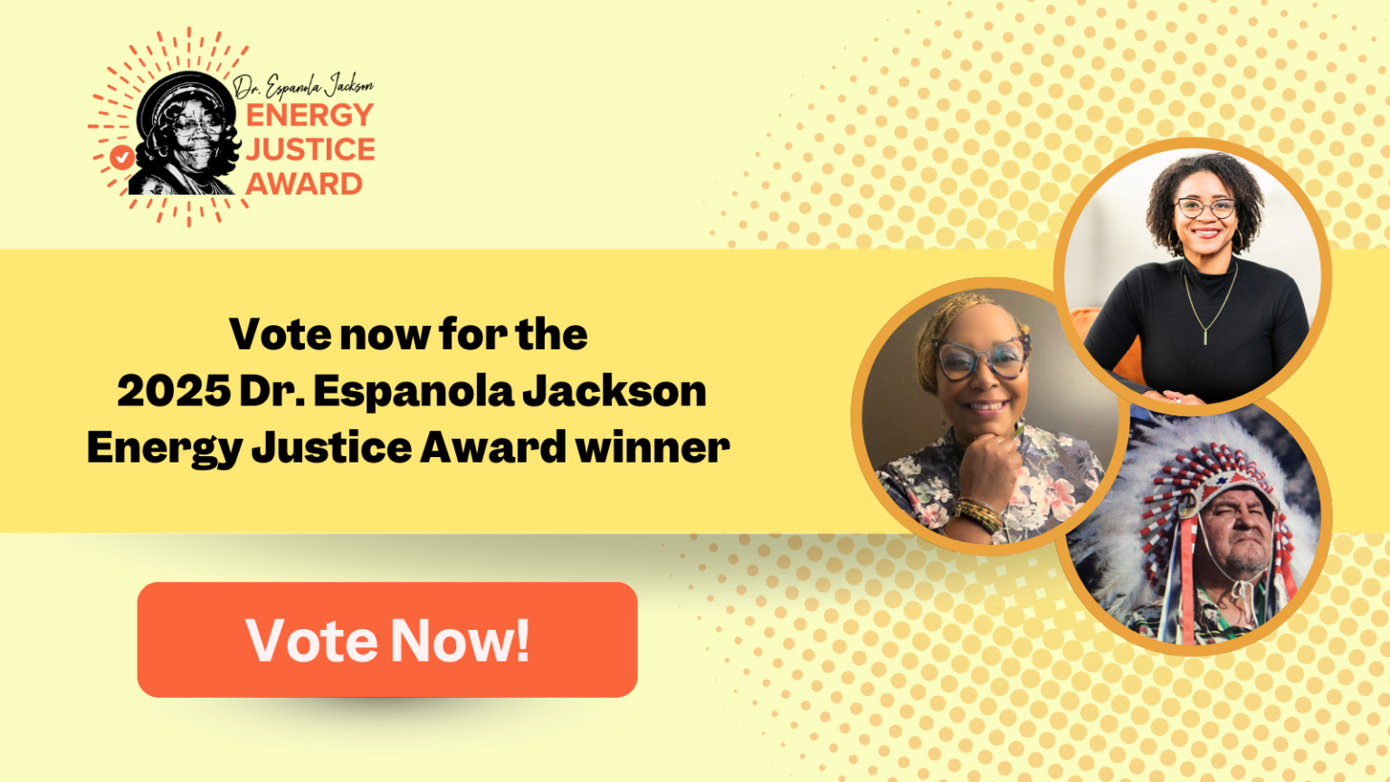 Watch & Vote: 2025 Dr. Espanola Jackson Energy Justice Awards Fireside ...